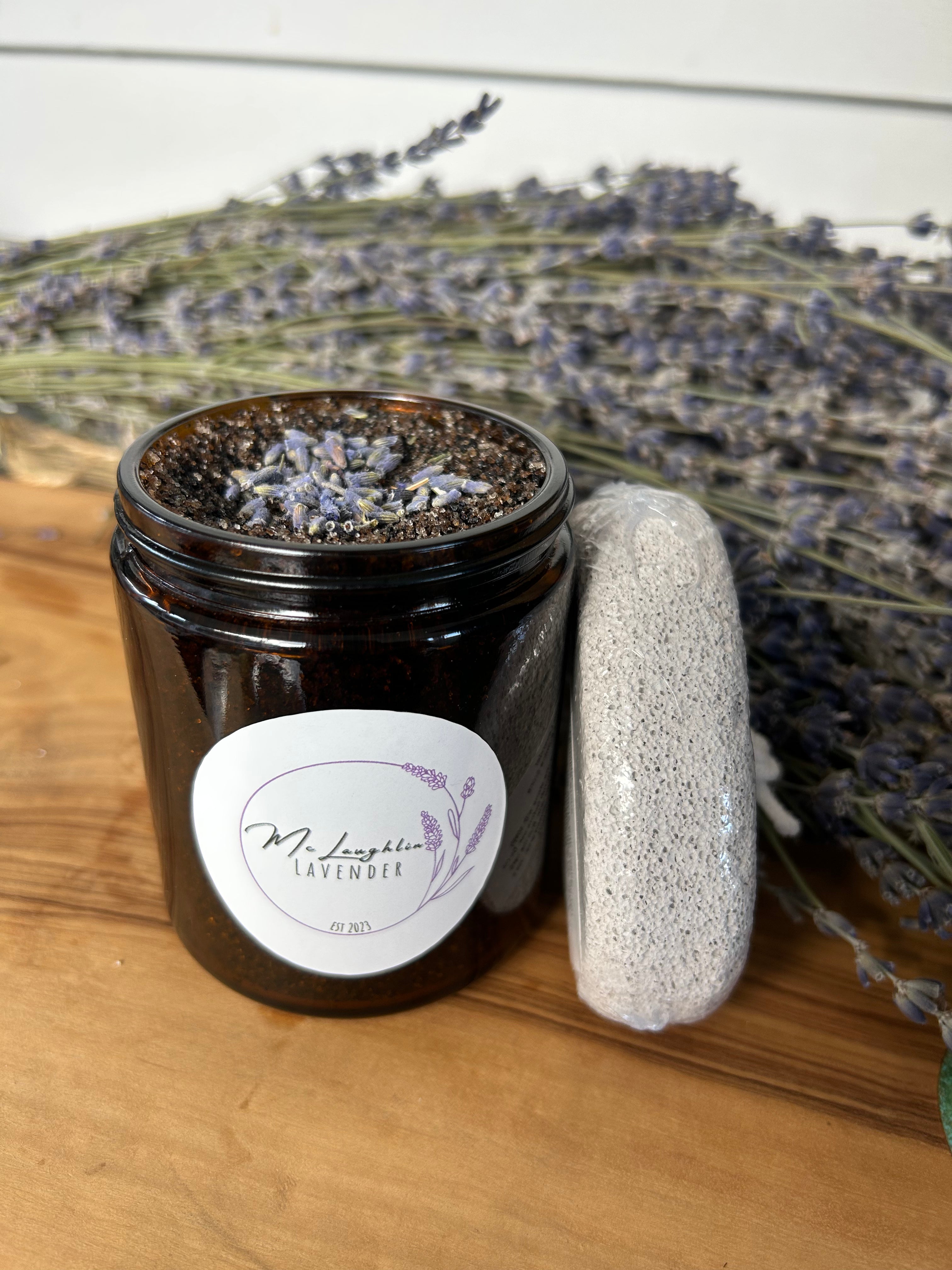 Coffee foot scrub – Among the Trees Botanical Lavender Farm